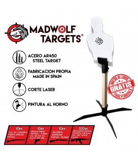 Steel Target for Shooting - Human Torso - Madwolf Targets